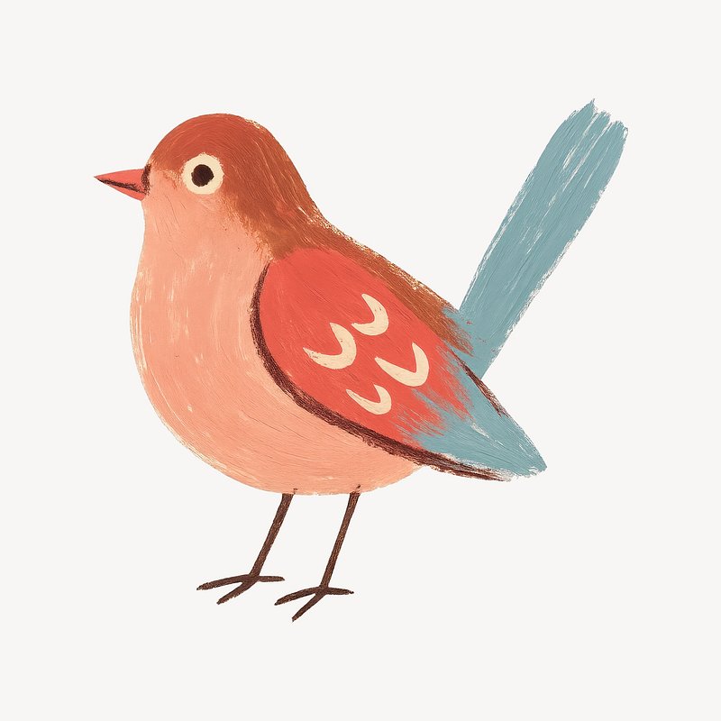 Brown+colorful+birds Illustration Background Images | Free Photos, PNG ...