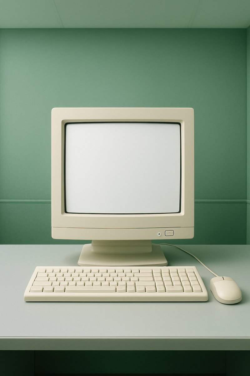 Old Computer Monitor Retro Mockup Images | Free Photos, PNG Stickers ...