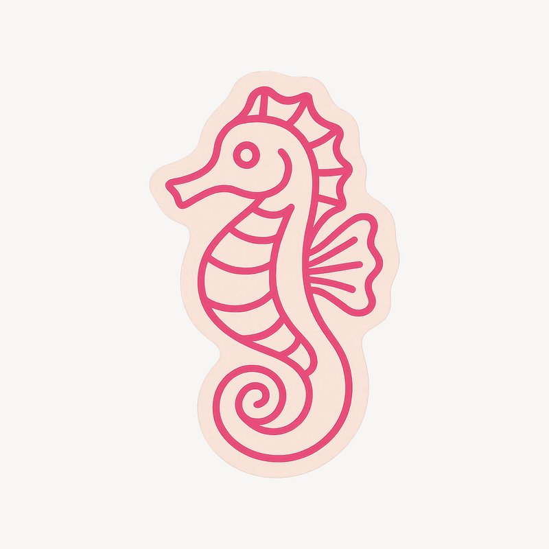 White Seahorse Background Sea Images | Free Photos, PNG Stickers ...