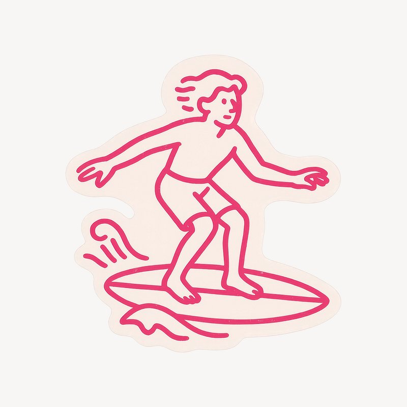 White Surfboard Beach PNG Images | Free Photos, PNG Stickers ...