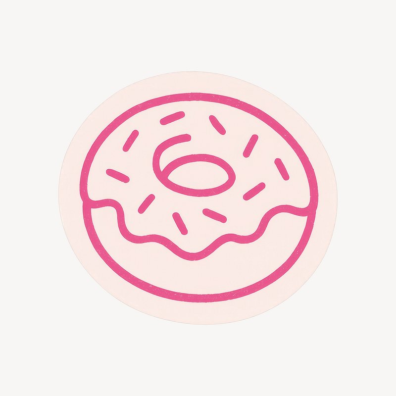Donut+drawing PNG Gradients Images | Free Photos, PNG Stickers ...