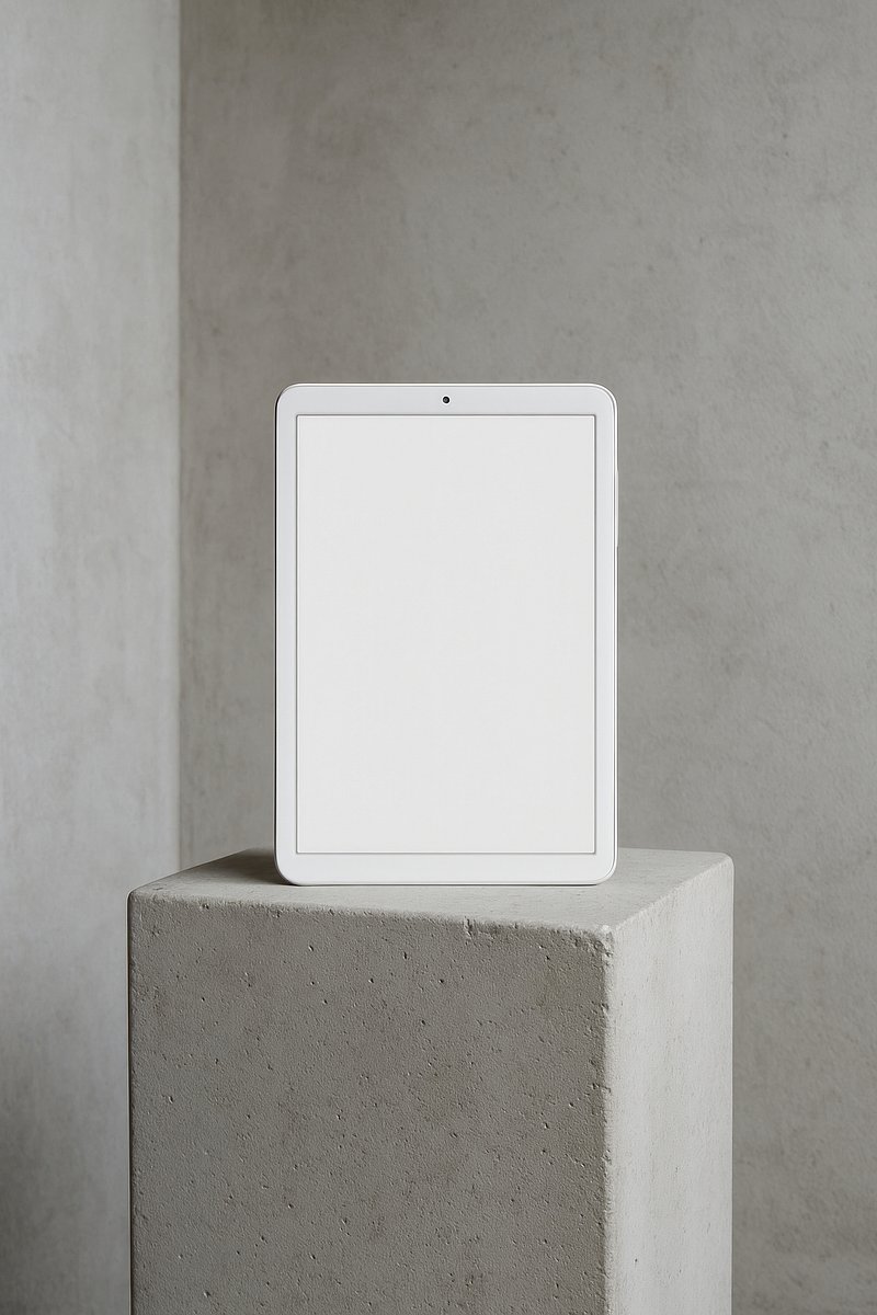 Display Pedestal Minimalist White Design Logo Images | Free Photos, PNG ...