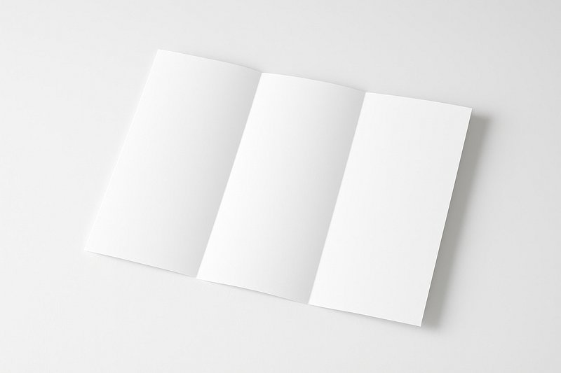 Trifold+mockup Paper Template Images | Free Photos, PNG Stickers ...