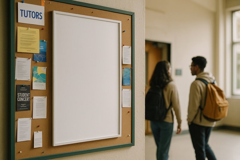 Notice Poster Mockup Images | Free Photos, PNG Stickers, Wallpapers ...