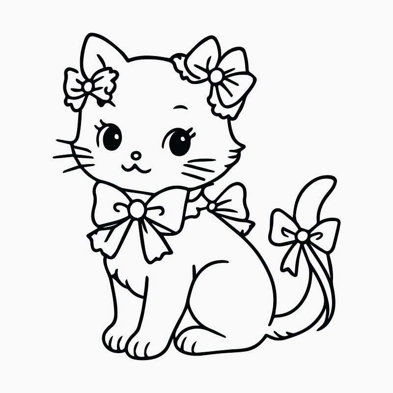Cartoon+coloring+pages Animal Images | Free Photos, PNG Stickers ...