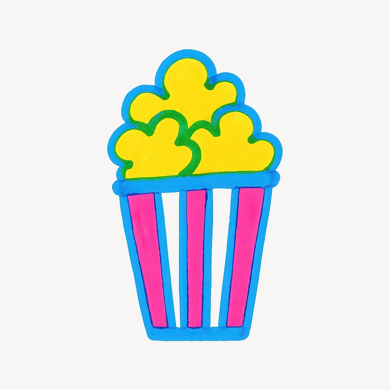 Kids Cinema Popcorn Background Images | Free Photos, PNG Stickers ...