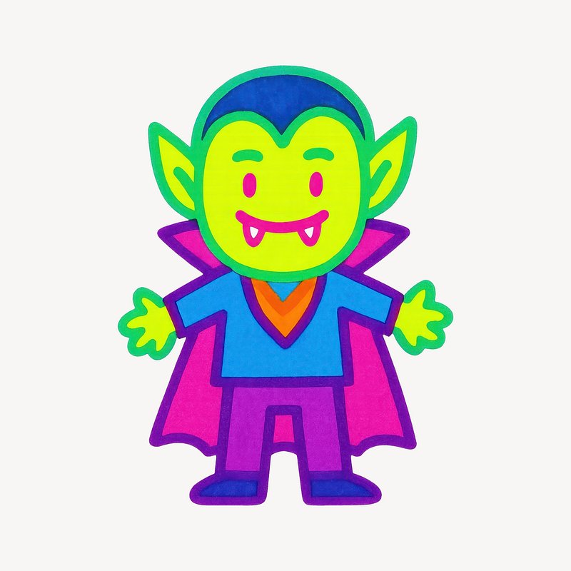 Vampire+cartoon Cute Images | Free Photos, PNG Stickers, Wallpapers ...