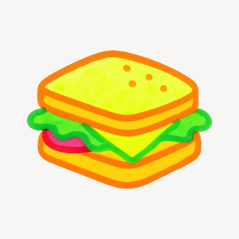 Sandwich+cartoon Texture Images | Free Photos, PNG Stickers, Wallpapers ...