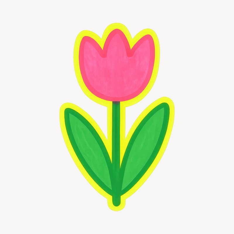 Simple Flower Drawing Design Images | Free Photos, PNG Stickers ...