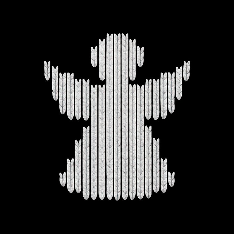 Black Christmas Pattern Grid PNG Images | Free Photos, PNG Stickers ...