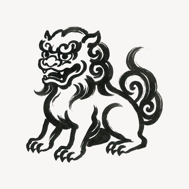 Black+lion Drawing Images | Free Photos, PNG Stickers, Wallpapers ...
