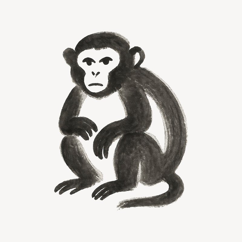 Monkey Animal Transparent PNG Texture Images | Free Photos, PNG ...