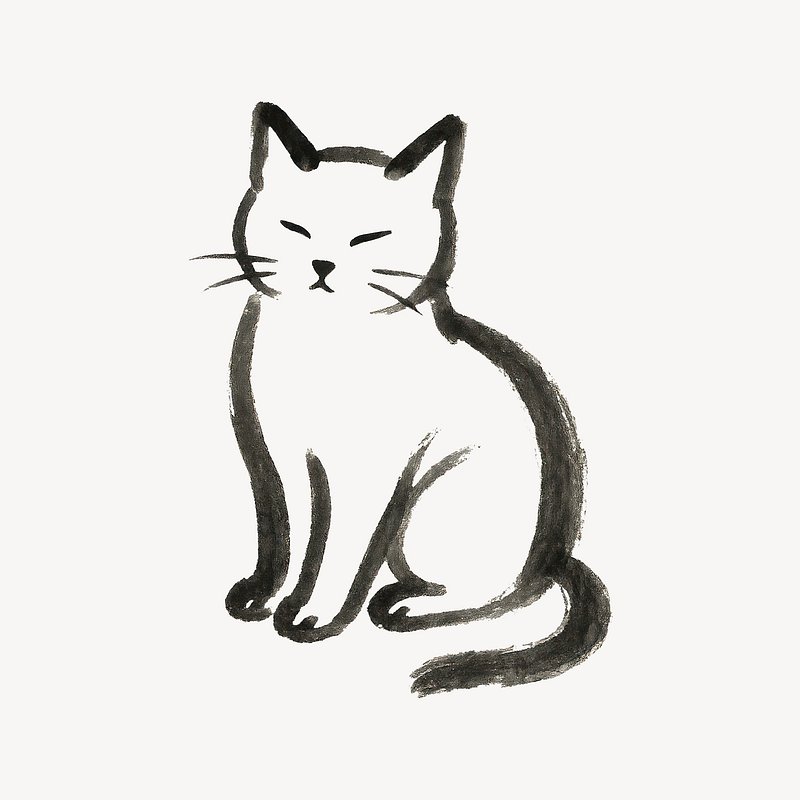 White+japanese+cat Transparent Images | Free Photos, PNG Stickers ...