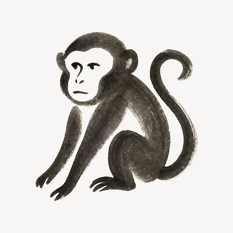 Monkey+imags Background Design Images | Free Photos, PNG Stickers ...