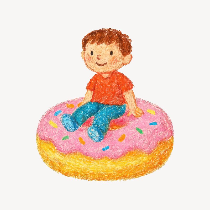 Donut+drawing PNG Images | Free Photos, PNG Stickers, Wallpapers ...