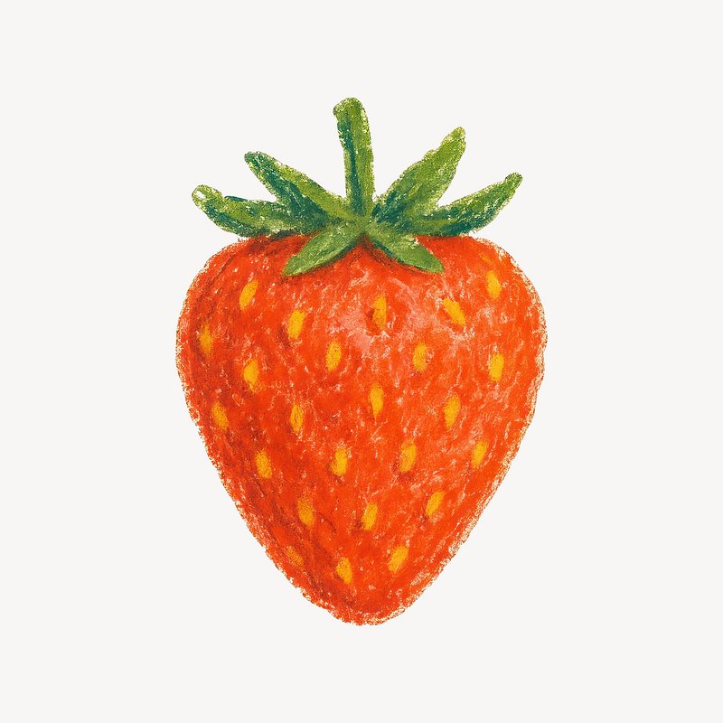 Green Strawberry Art Cute Images | Free Photos, PNG Stickers ...