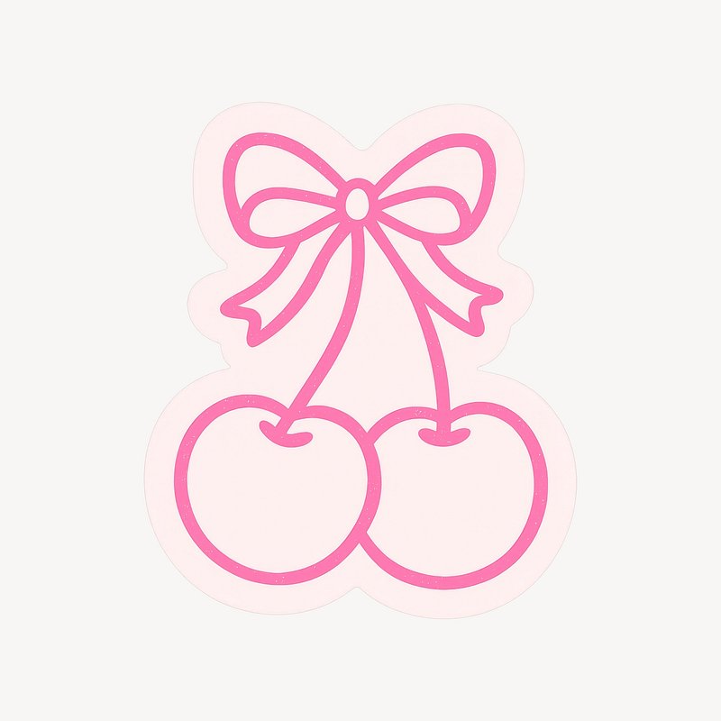 Cherries And Bow Texture Images | Free Photos, PNG Stickers, Wallpapers ...