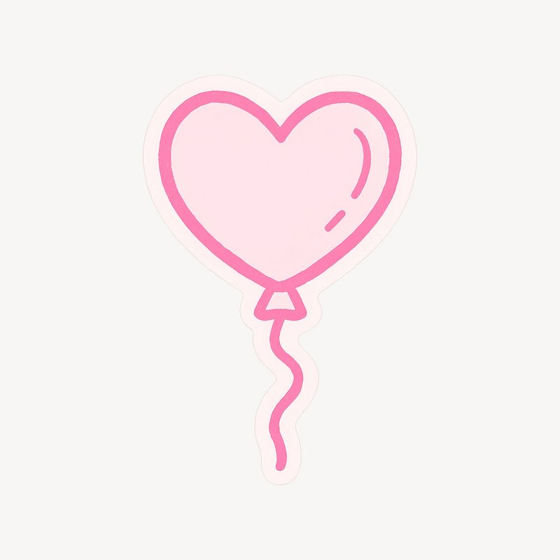 Love Balloons Pink Images | Free Photos, PNG Stickers, Wallpapers ...