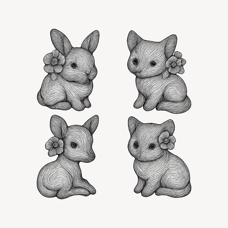 Baby+kittens+ Art Images | Free Photos, PNG Stickers, Wallpapers ...