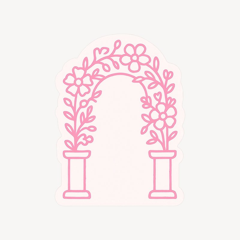 A Floral Arch Background Images | Free Photos, PNG Stickers, Wallpapers ...