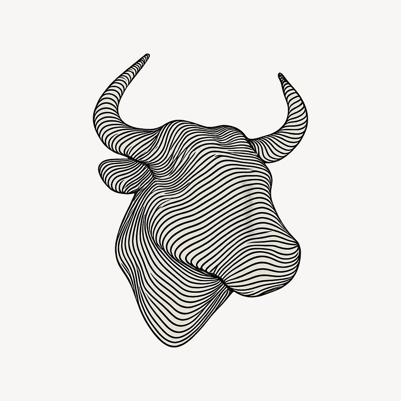 Bull Head Design Shadow Images | Free Photos, PNG Stickers, Wallpapers ...