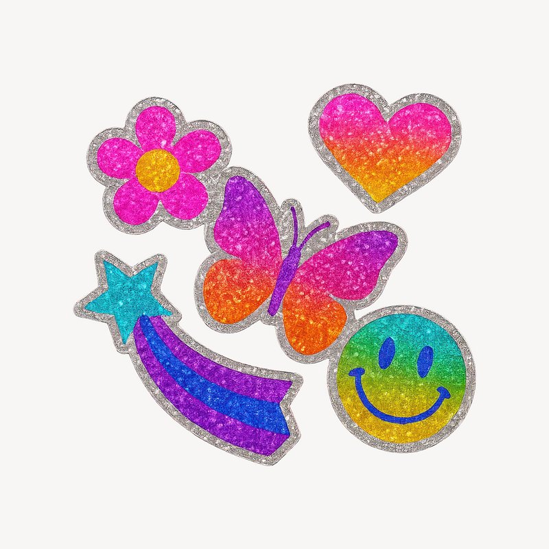Smiley Star Flower PNG Face Images | Free Photos, PNG Stickers ...