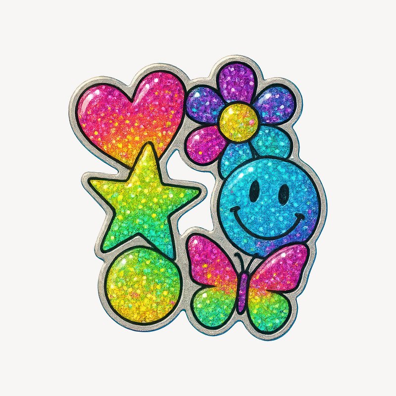 Smiley Star Flower PNG Illustration Images | Free Photos, PNG Stickers ...