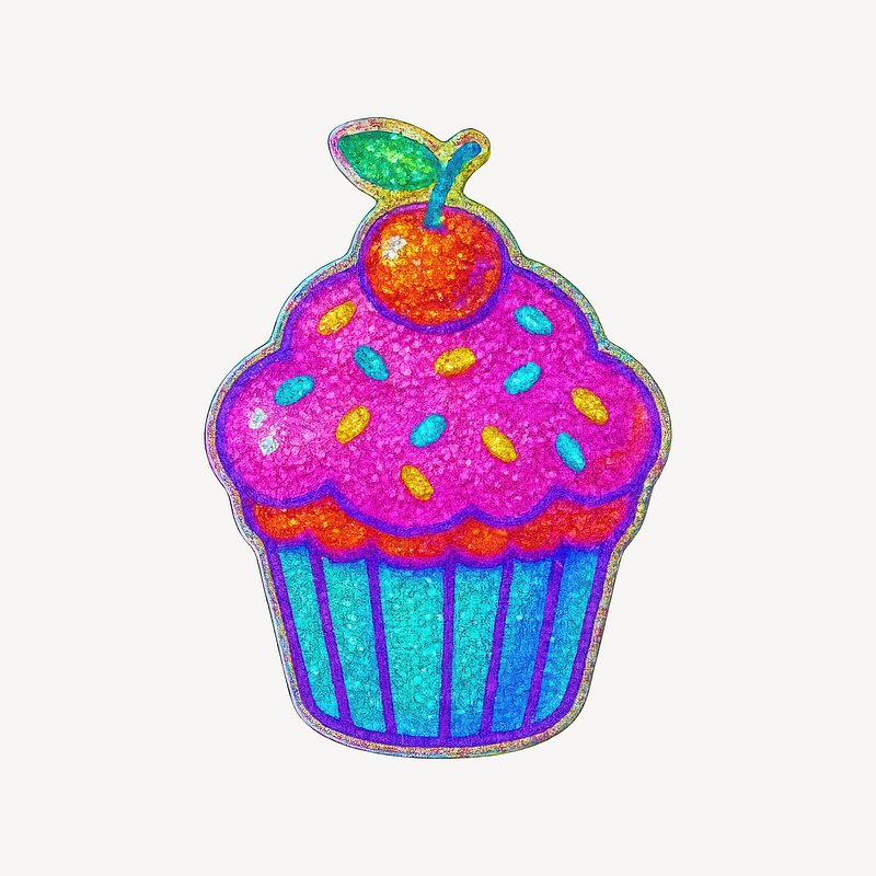 Glitter Cherry Sticker Images | Free Photos, PNG Stickers, Wallpapers ...