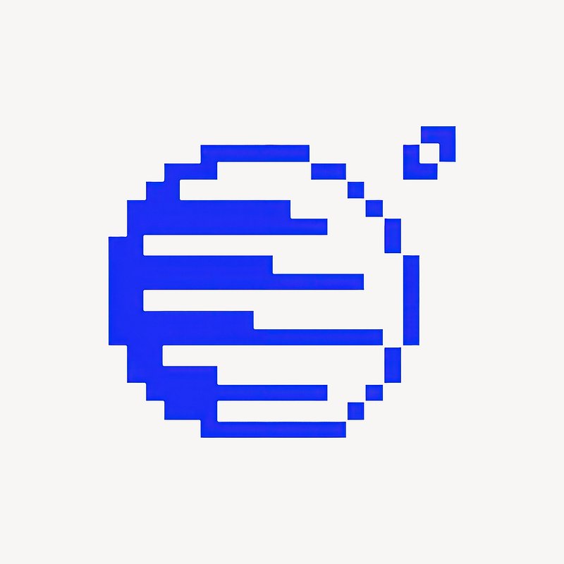 Pixel+planet Digital Background Art Design Images | Free Photos, PNG ...