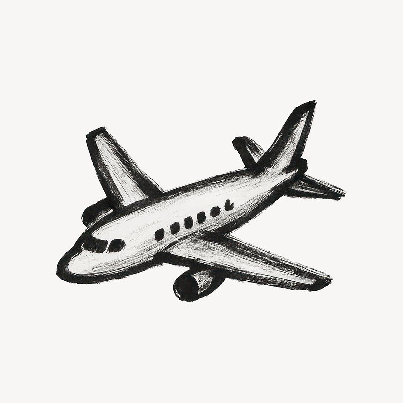 Aircraft Drawings Airplane Shadow Art Images | Free Photos, PNG ...