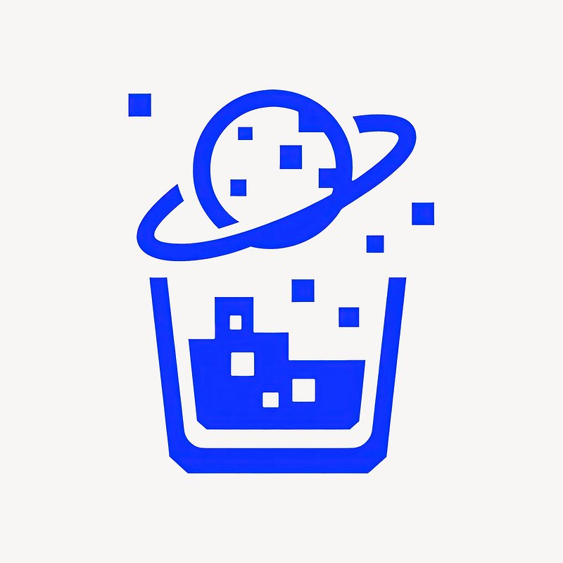 Pixel+planet Digital Pixelated Logo Images | Free Photos, PNG Stickers ...