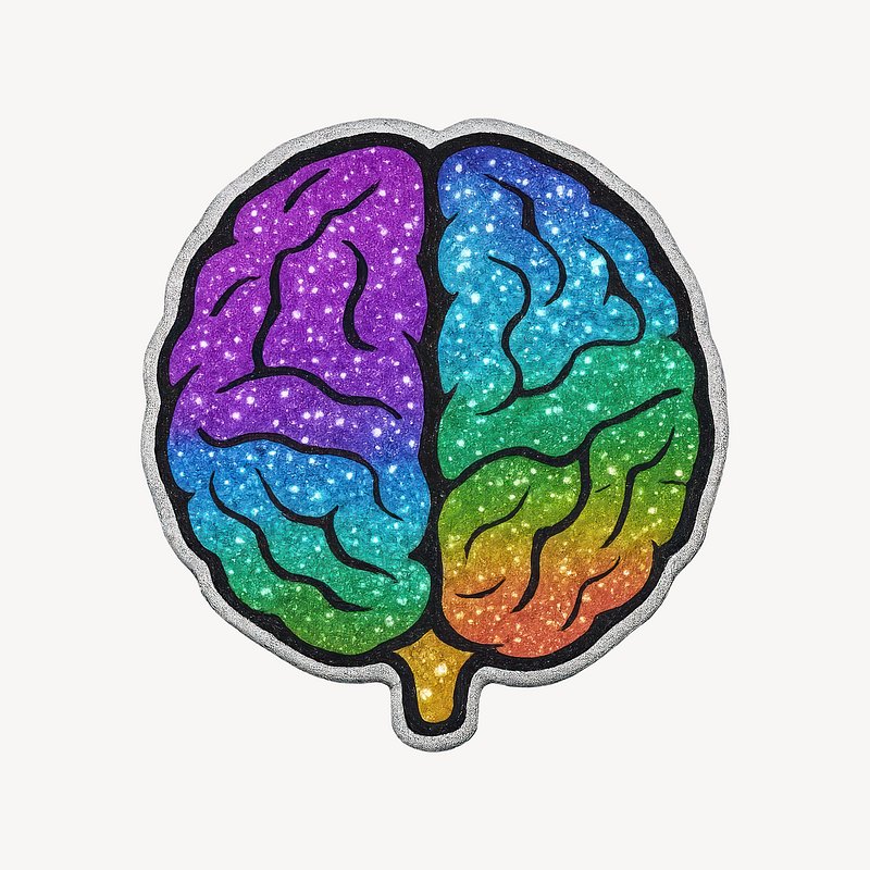 Brain Glitter Border Images | Free Photos, PNG Stickers, Wallpapers ...