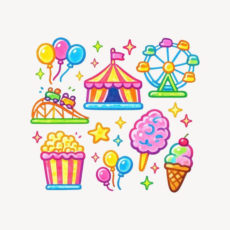 Ferris+wheel++neon Park Images | Free Photos, PNG Stickers, Wallpapers ...