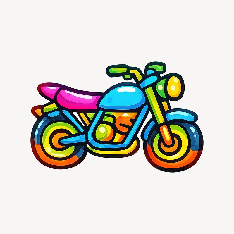 Cartoon In Motorcycle Background Images | Free Photos, PNG Stickers ...
