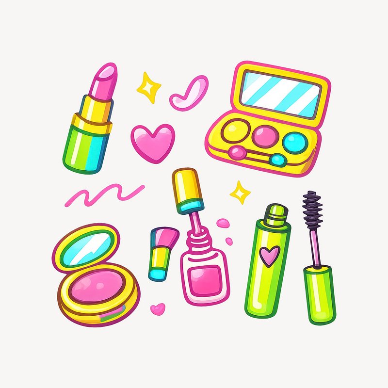 Neon+makeup Cartoon Images | Free Photos, PNG Stickers, Wallpapers ...