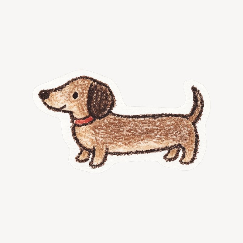Dachshund+stickers Paper Images | Free Photos, PNG Stickers, Wallpapers ...
