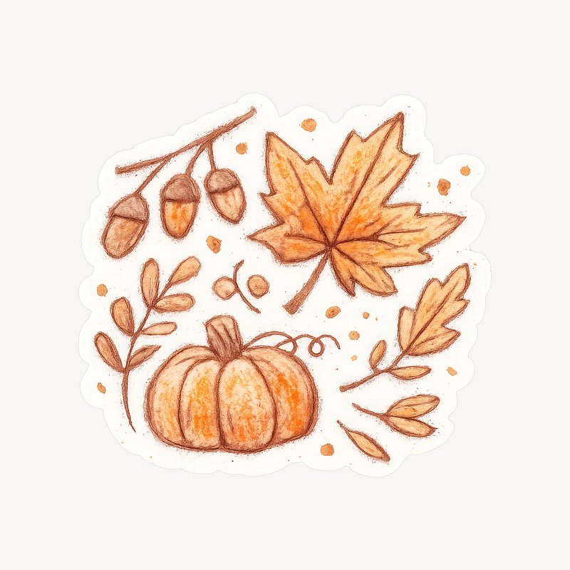 Acorns And Leaves Paper PNG Background Shadow Images | Free Photos, PNG ...