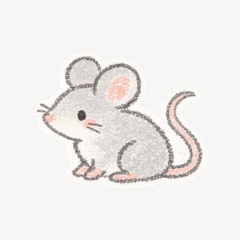 Mouse Image Cute Animal Art Images | Free Photos, PNG Stickers ...
