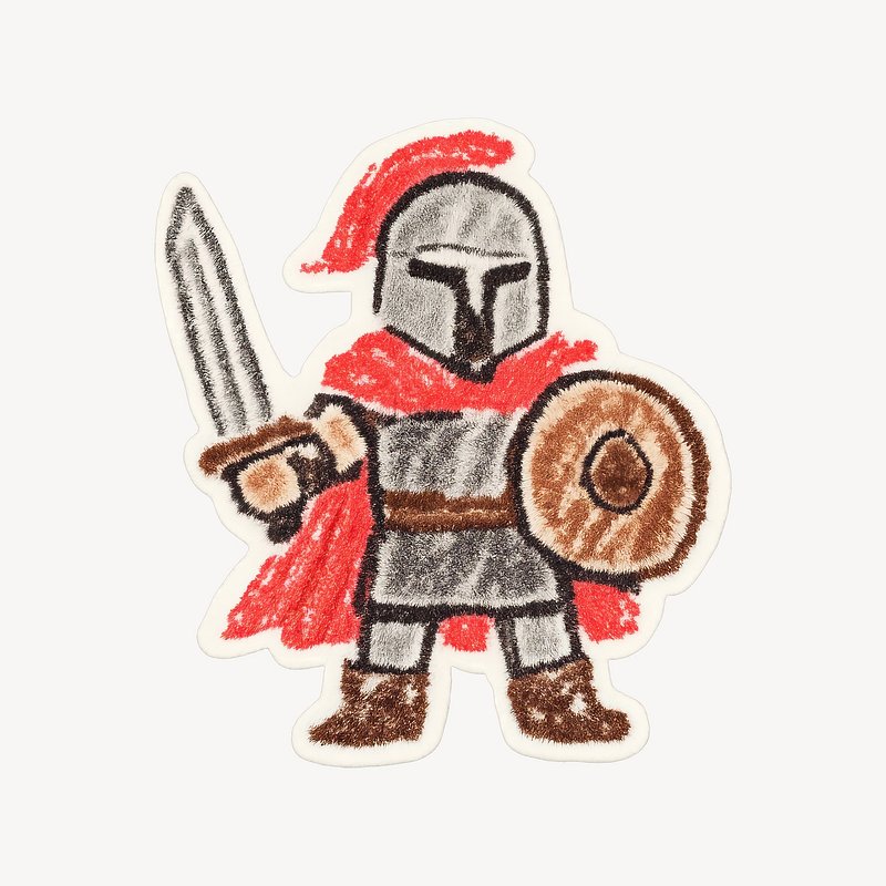 Red Shield Art Cartoon Paper Images | Free Photos, PNG Stickers ...