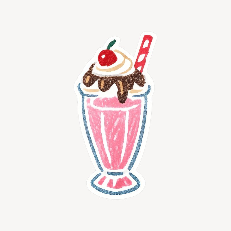 Transparent Milkshake Art Paper Beverage Images | Free Photos, PNG ...