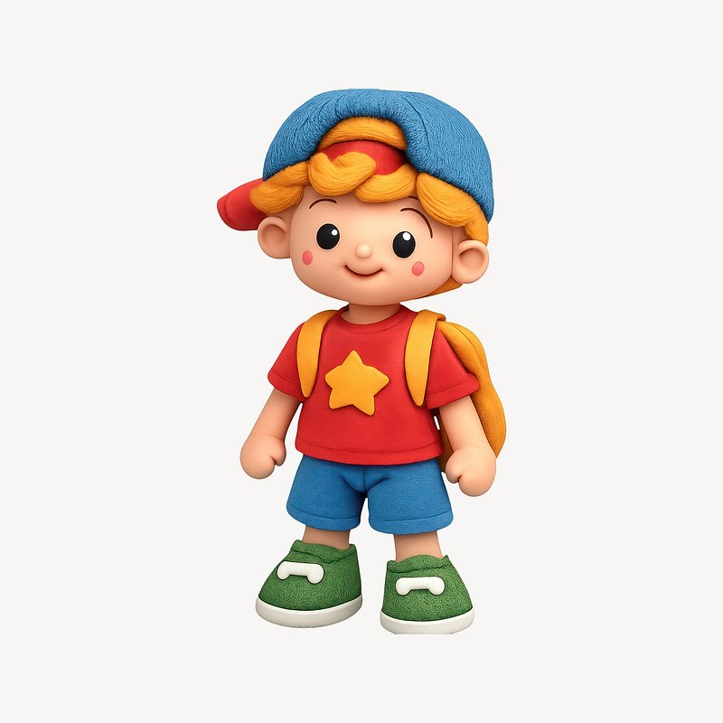 Cap Kids Background Cute Cartoon Images | Free Photos, PNG Stickers ...