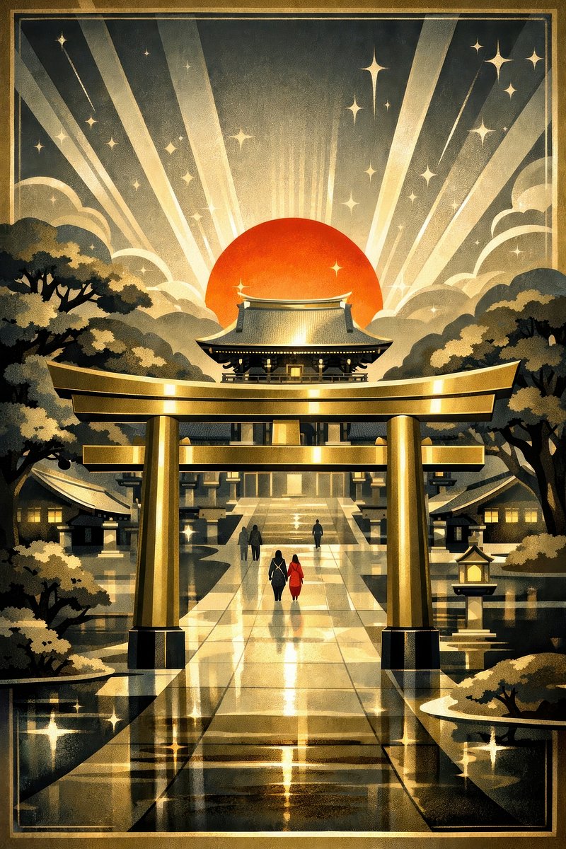 Temple Gate Japanese Traditional Illustration Sky Images | Free Photos ...