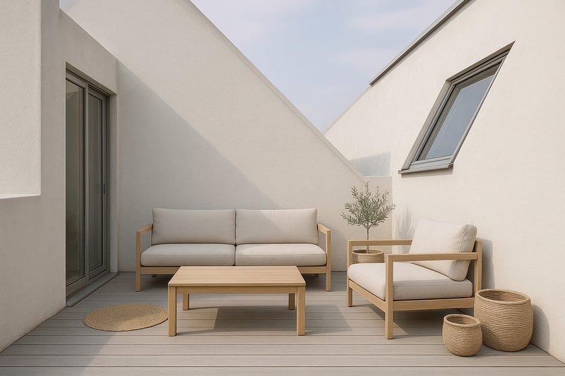 The Rooftop JPEG Architecture Mockup Furniture Images | Free Photos ...