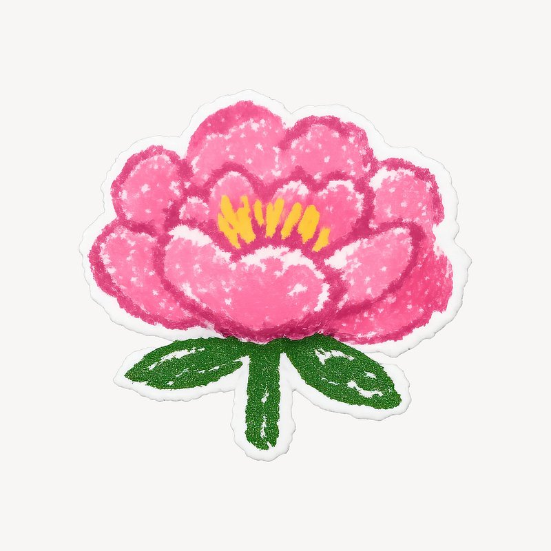Pink Peony Design Flowers Paper Images | Download Free Design Resources ...