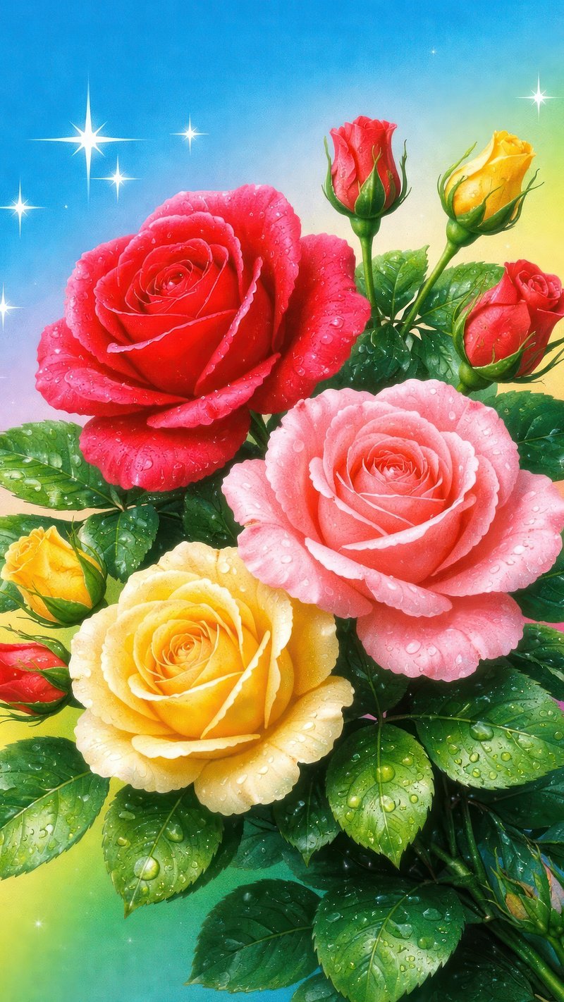 Mobile Wallpaper Roses Flowers Floral Images | Free Photos, PNG ...