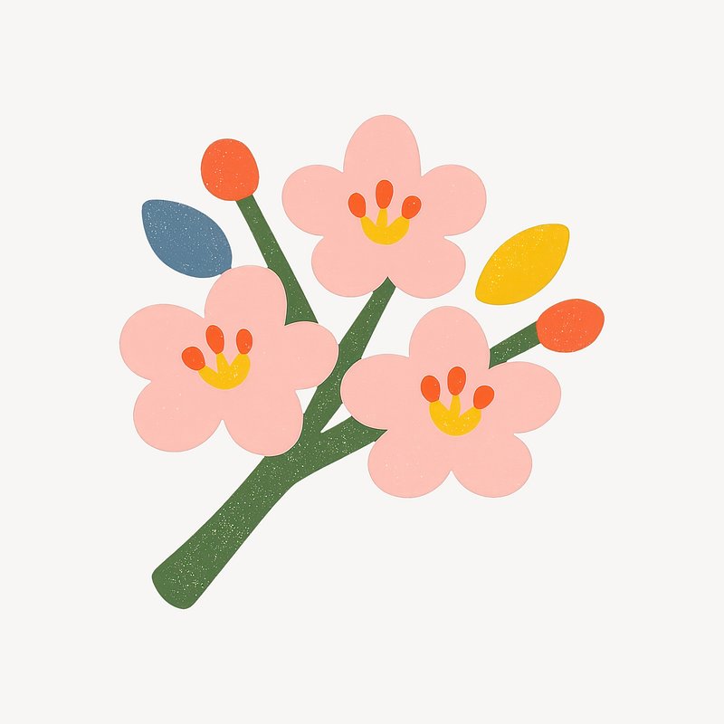 Blue Blossom Background PNG Images | Free Photos, PNG Stickers ...