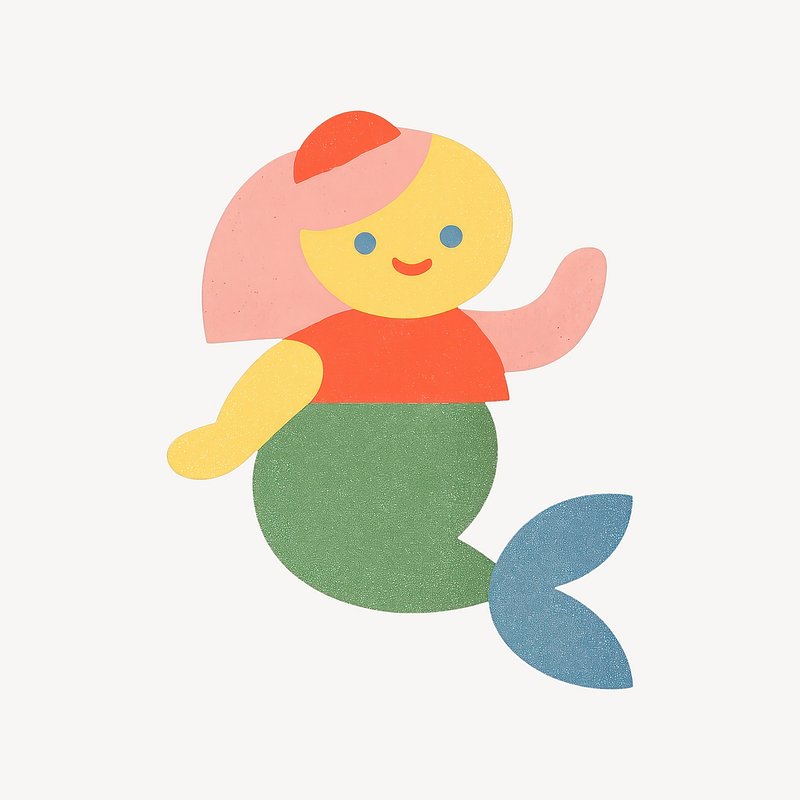 Mermaid Transparent Png Texture Images | Download Free Design Resources ...