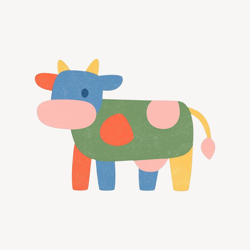 Cow+cartoons Illustration Transparent Art Images | Free Photos, PNG ...