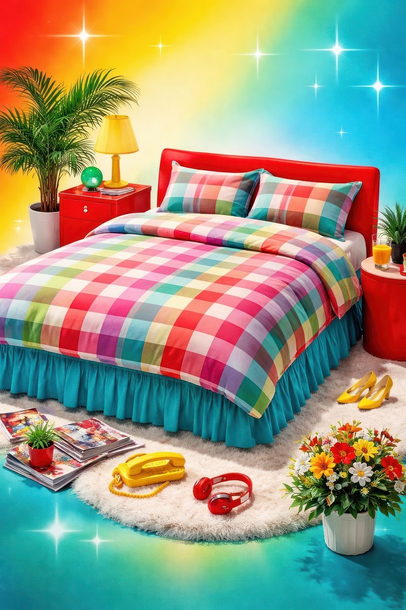 Colorful+bedroom+decoration Design Images | Free Photos, PNG Stickers ...