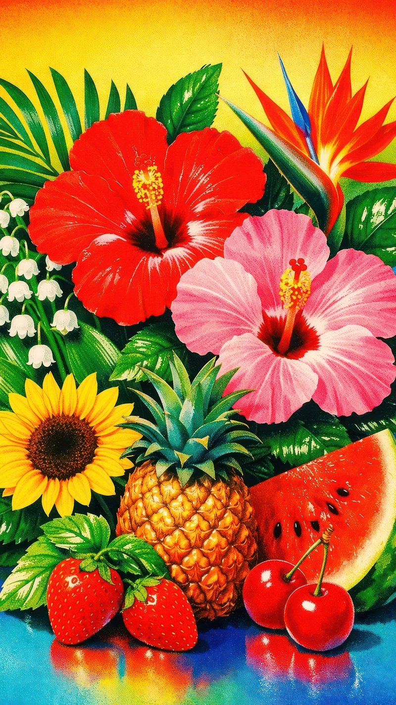 Summer Florals Design Flower Background Wallpaper Images | Free Photos ...